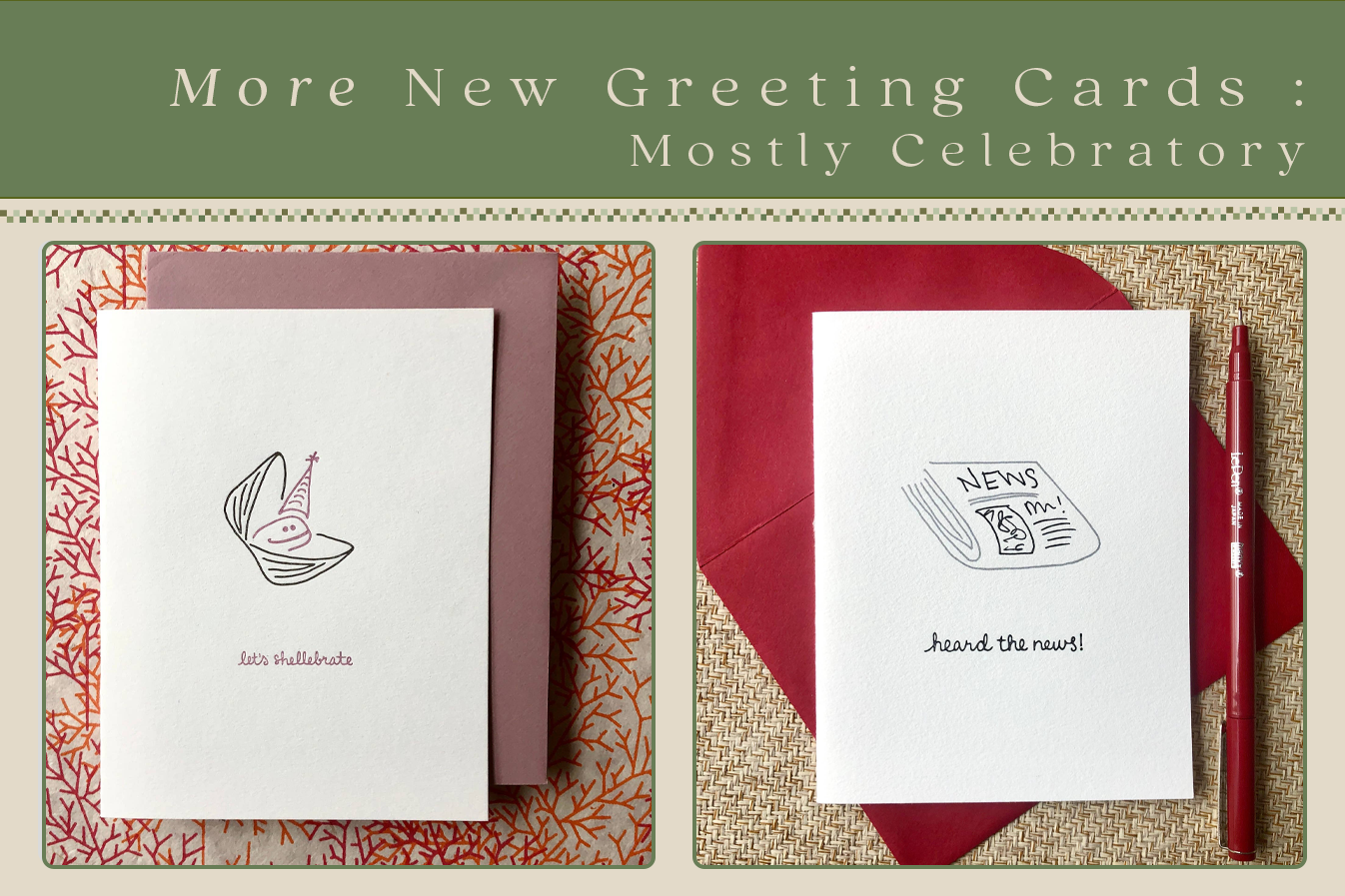 New Greeting Cards, Mostly Celebratory 🎉 | Gift Shop Inventory News ...